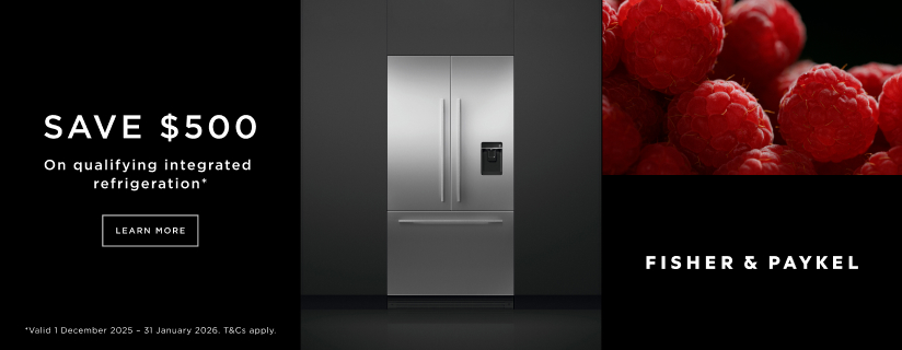 Fisher & Paykel 90cm Series 7 Integrated French Door Refrigerator ...