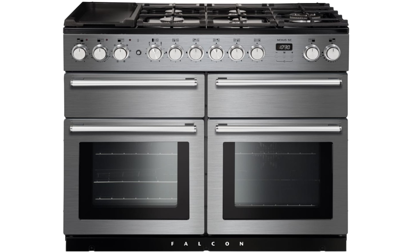 Falcon 110cm Dual Fuel Range Cooker NEXSE110DFSSCH | Hart & Co.