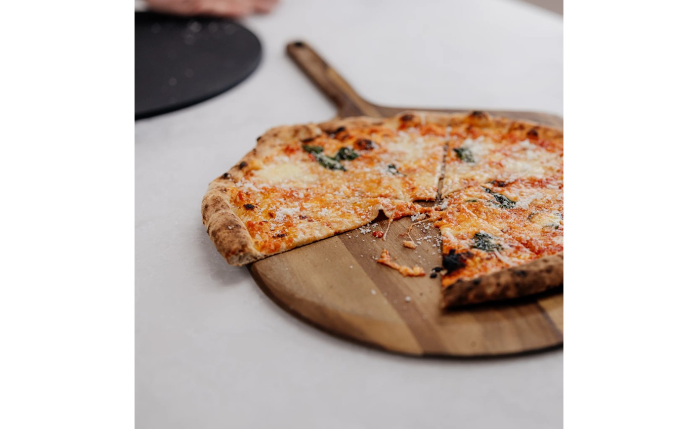 Gozney 12" Acacia Wood Pizza Peel & Server AD1769 | Hart & Co.