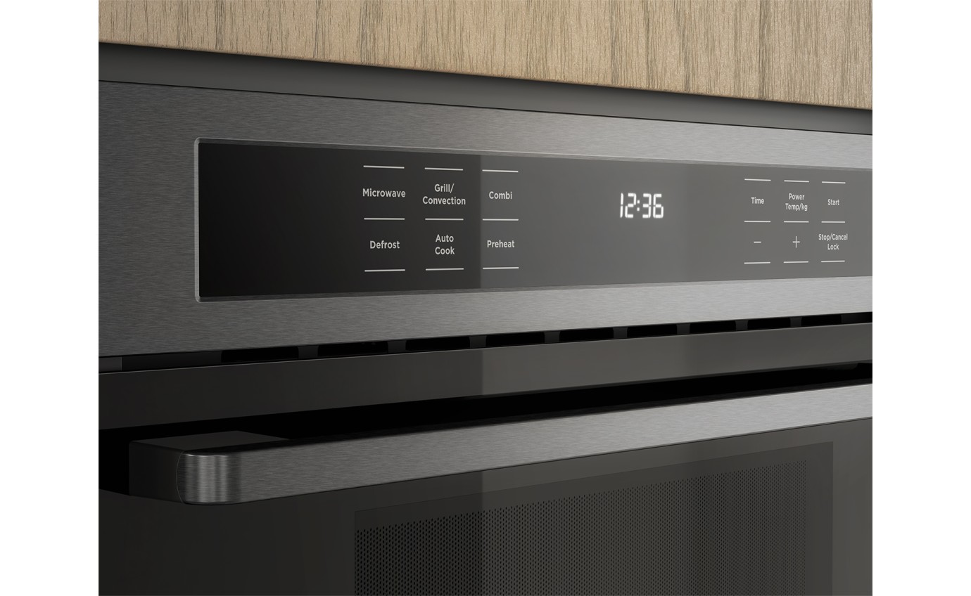 Westinghouse 44L Combination Built-in Microwave Oven (Dark Stainless ...