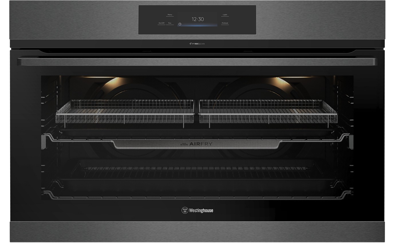 Westinghouse 90cm Multifunction PyroClean Oven with SteamBake (Dark ...