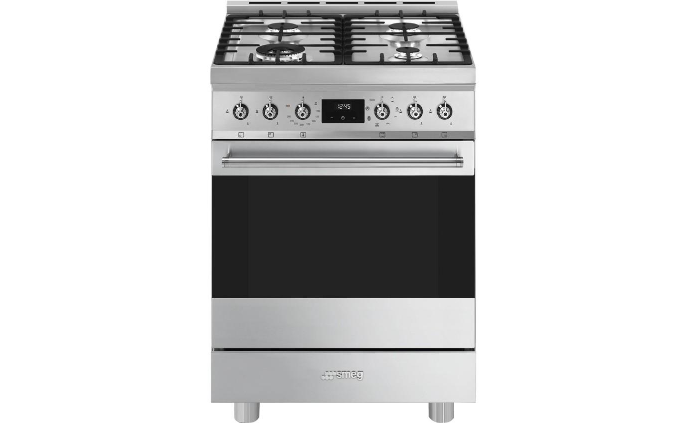 Smeg 60cm Gas/Electric Upright Cooker CS6GMXA2 | Hart & Co.