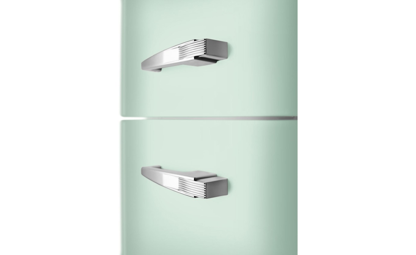 Smeg 331L 50s Style Retro Bottom Mount Fridge (Pastel Green ...