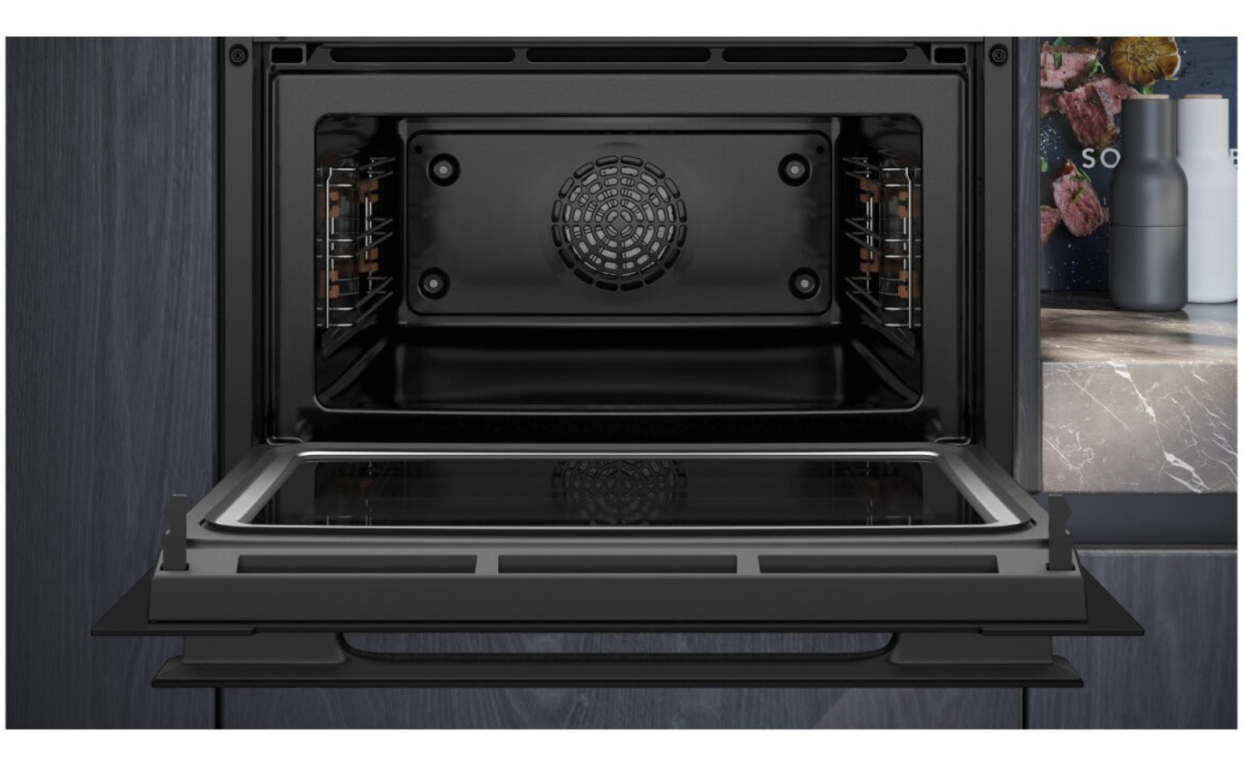 Siemens iQ700 StudioLine Built-In 45cm Compact Oven with Microwave ...