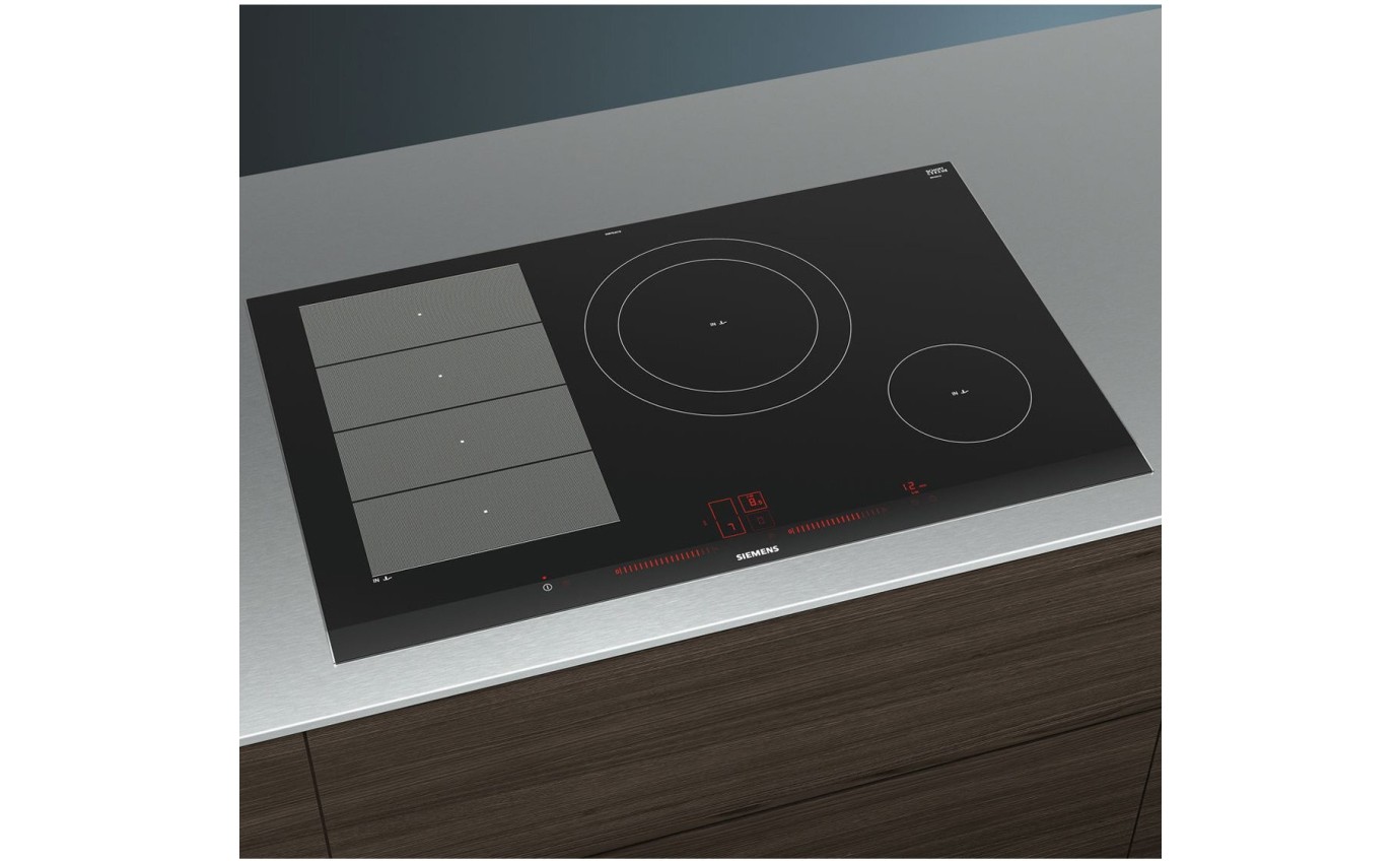 Siemens iQ700 80 cm FlexInduction Cooktop EX875LEC1E | Hart & Co.
