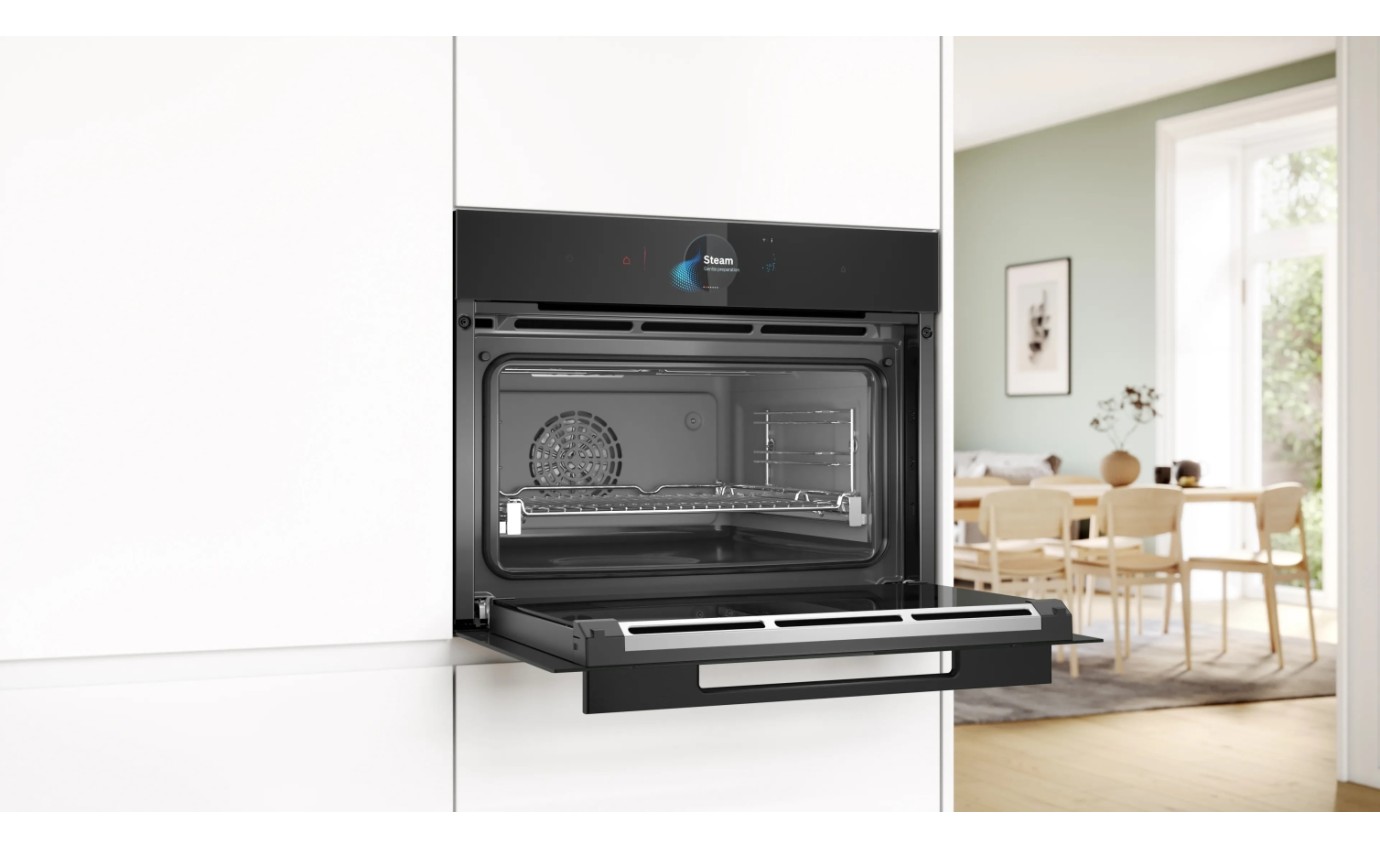 Bosch 60cm Built-In Compact Oven with Steam Function CSG958DB1 | Hart & Co.