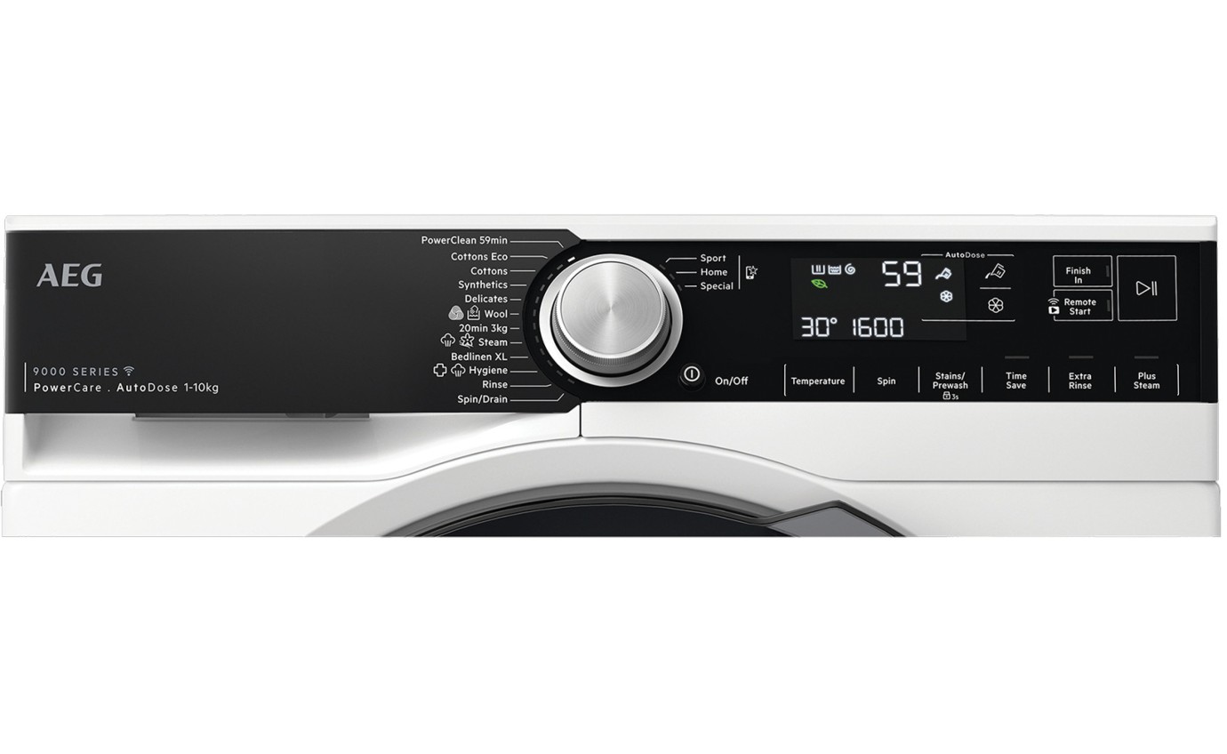 AEG 10kg 9000 Series Front Load Washer with AutoDose LF9516O8Q | Hart & Co.