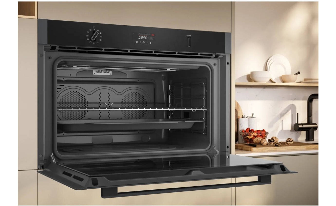 Neff 90cm N 50 Built-in Pyrolytic Oven (Graphite Grey) L2ACH7MG0 | Hart ...