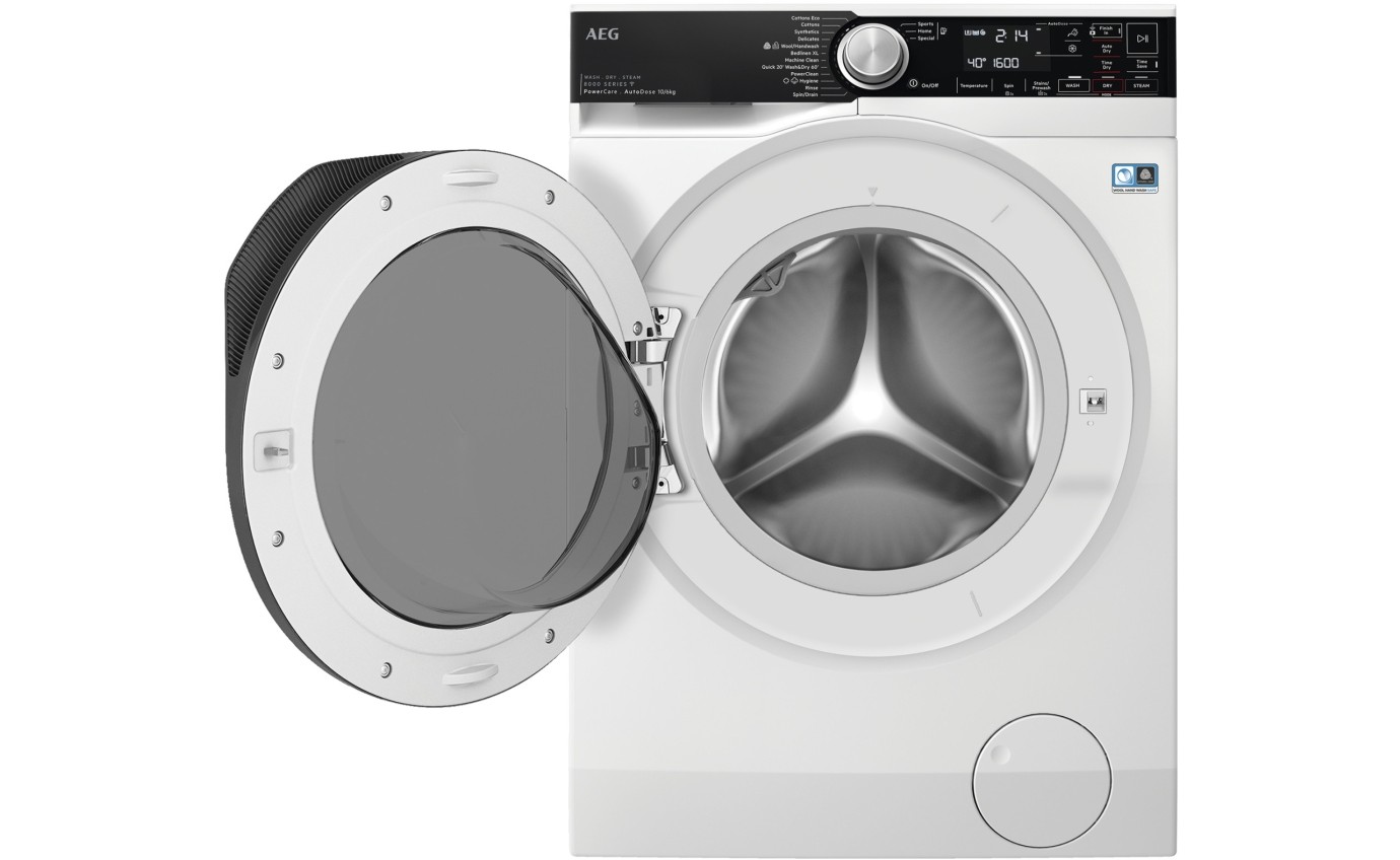 AEG 10kg/6kg 8000 Series Washer Dryer Combo with AutoDose LWA8516O5A ...